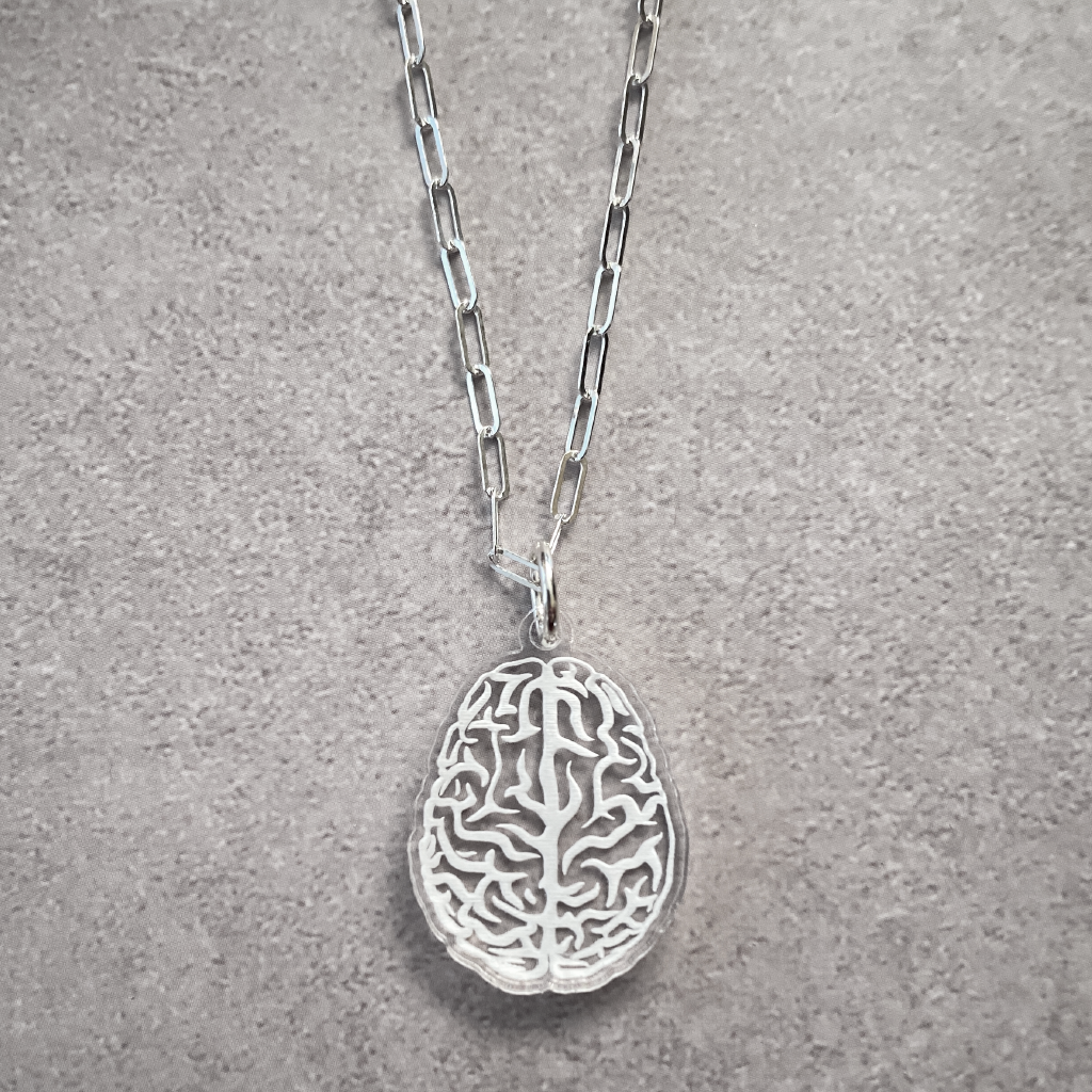 Brain - Necklace - The Lab Partners Jewelry